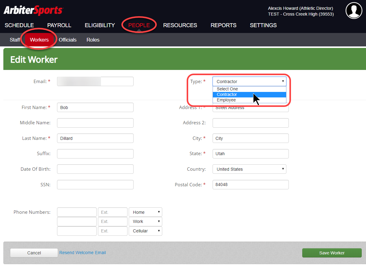 Pay Event Workers – ArbiterSports