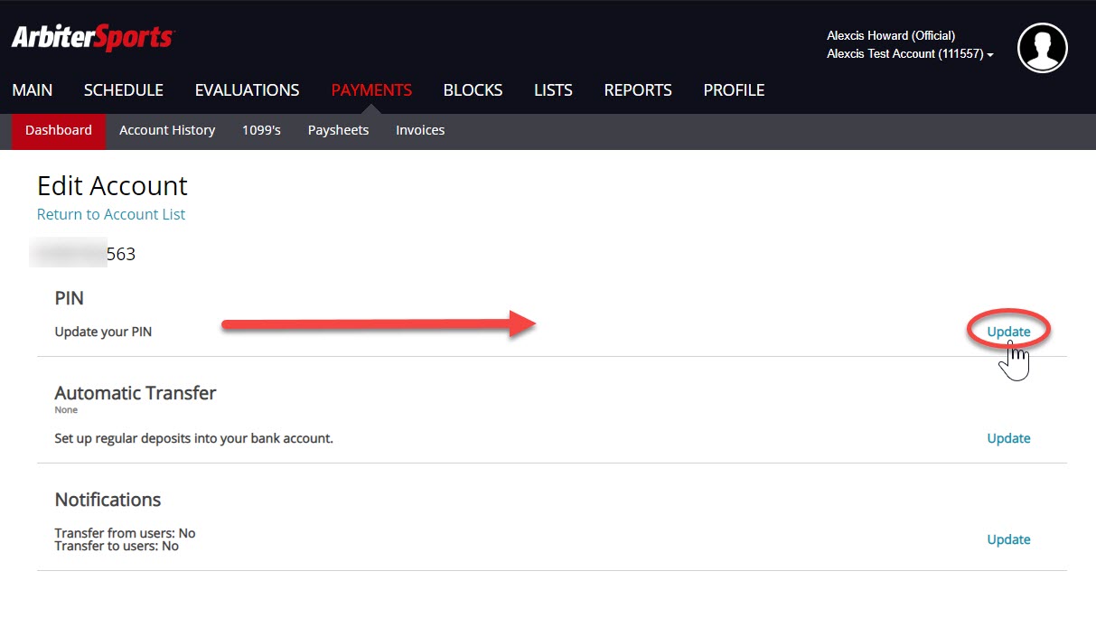 Change Security Key or Automatic Transfer Settings in ArbiterOne ...