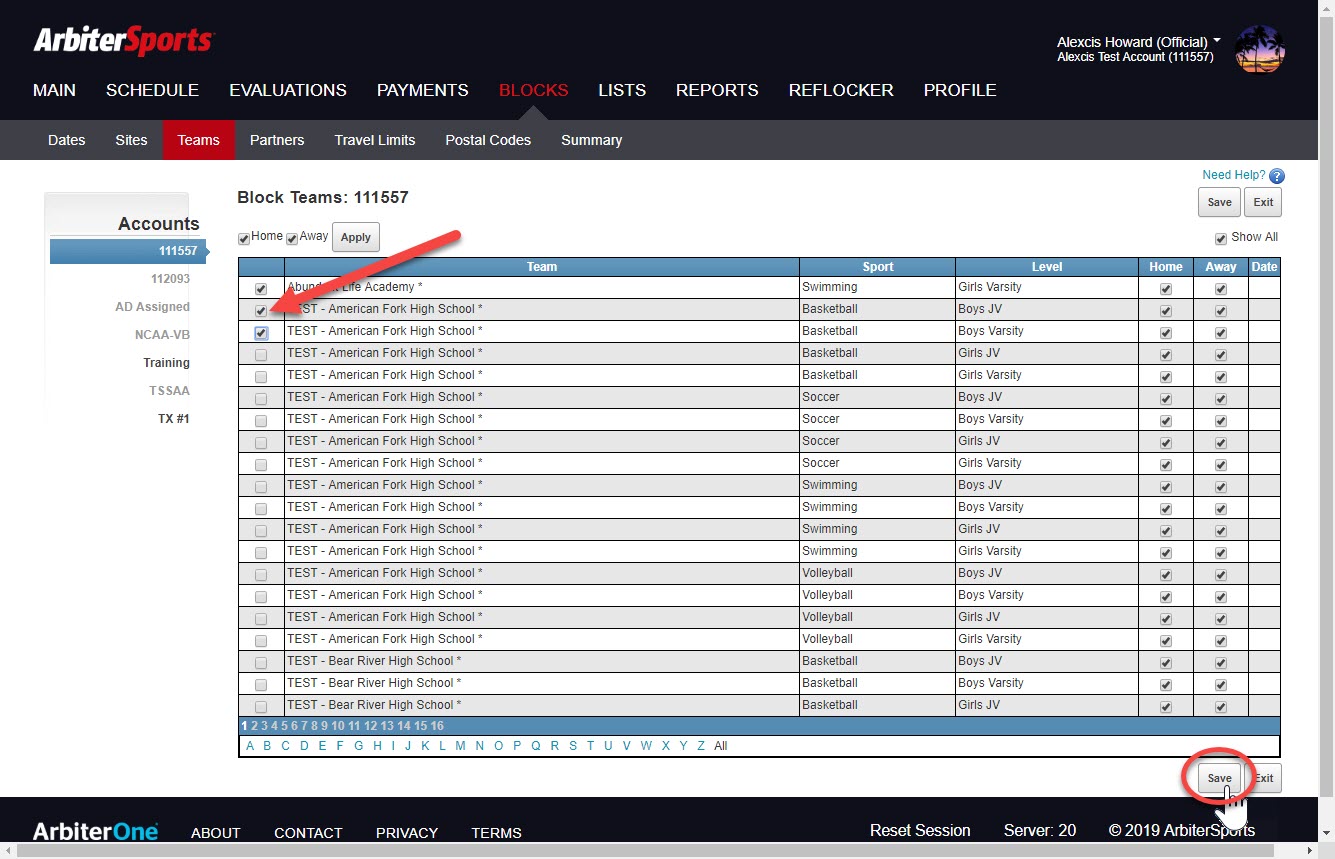 How do I Block Sites, Teams, Partners, Travel Limits, and Postal Codes ...