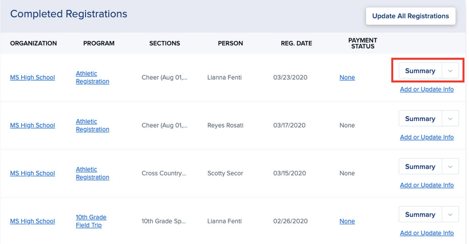 Student Registration - Making Additional Payments on a Deposit Paid ...