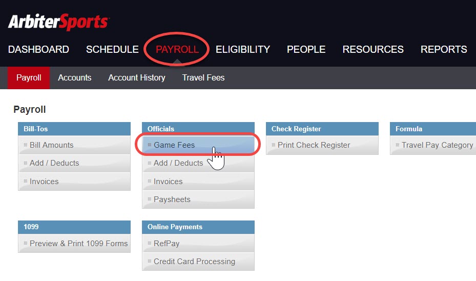 Game Fees – ArbiterSports