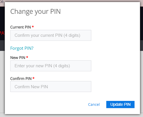 How do I update my PIN? - Officials – ArbiterSports