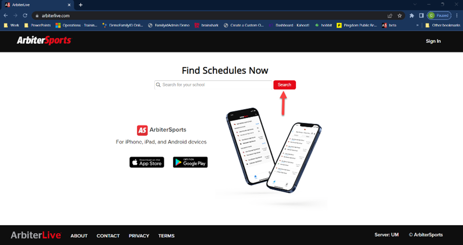 Follow us on ArbiterLive- Example letter – ArbiterSports