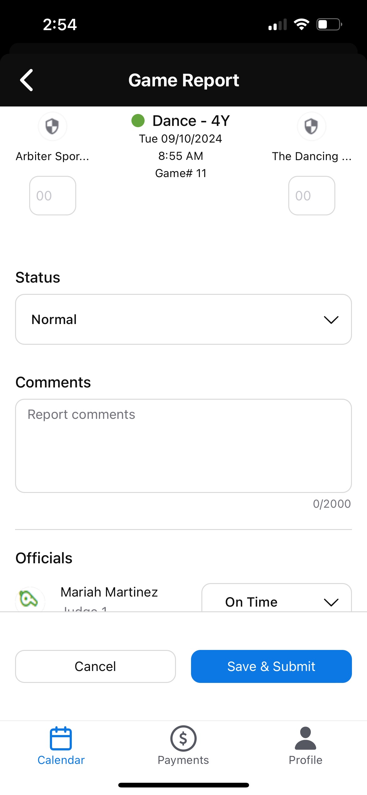 How do I Manage My Schedule? – ArbiterSports