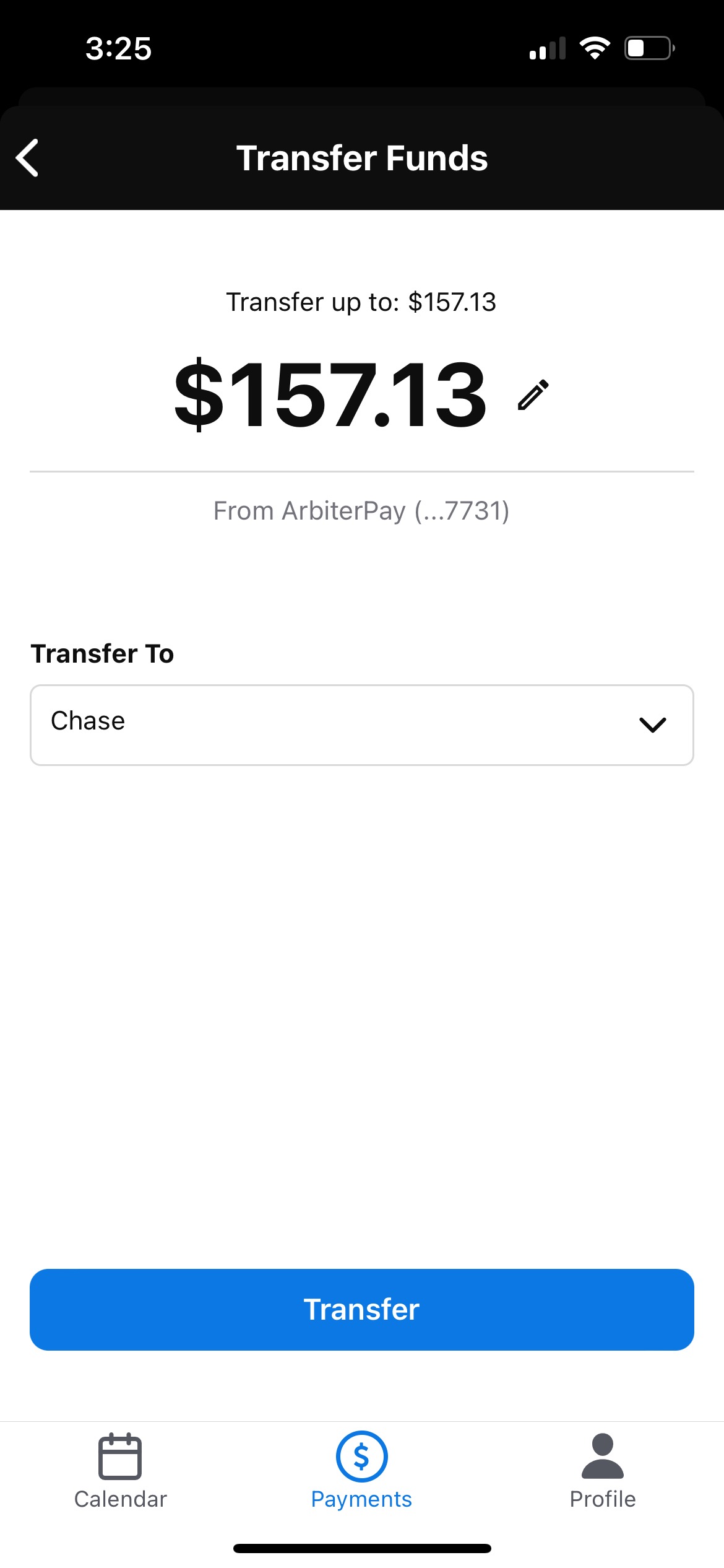 Payments on the Arbiter App – ArbiterSports