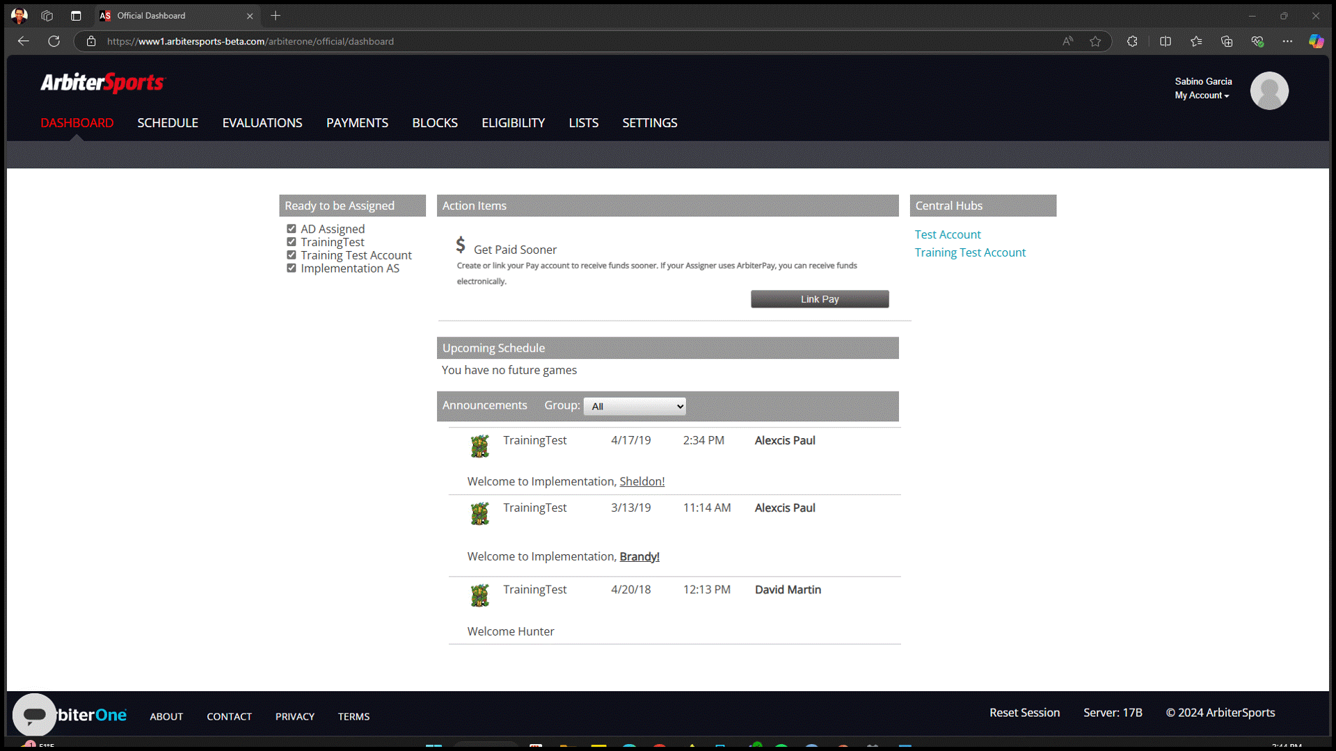 How to Set Up Your Arbiter Pay Account | Officials and Event Workers ...