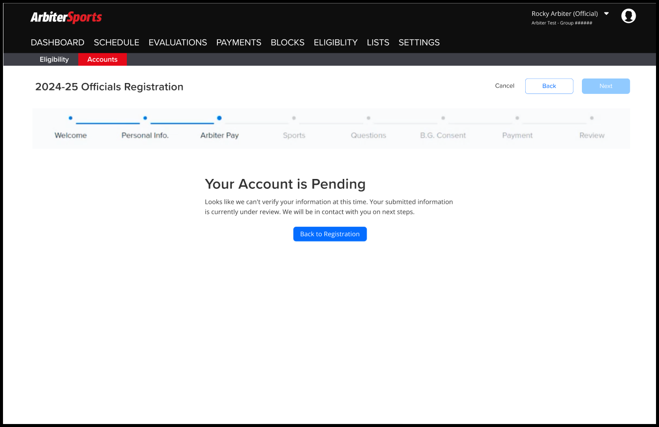 How to Set Up Your Arbiter Pay Account | Officials and Event Workers – ArbiterSports