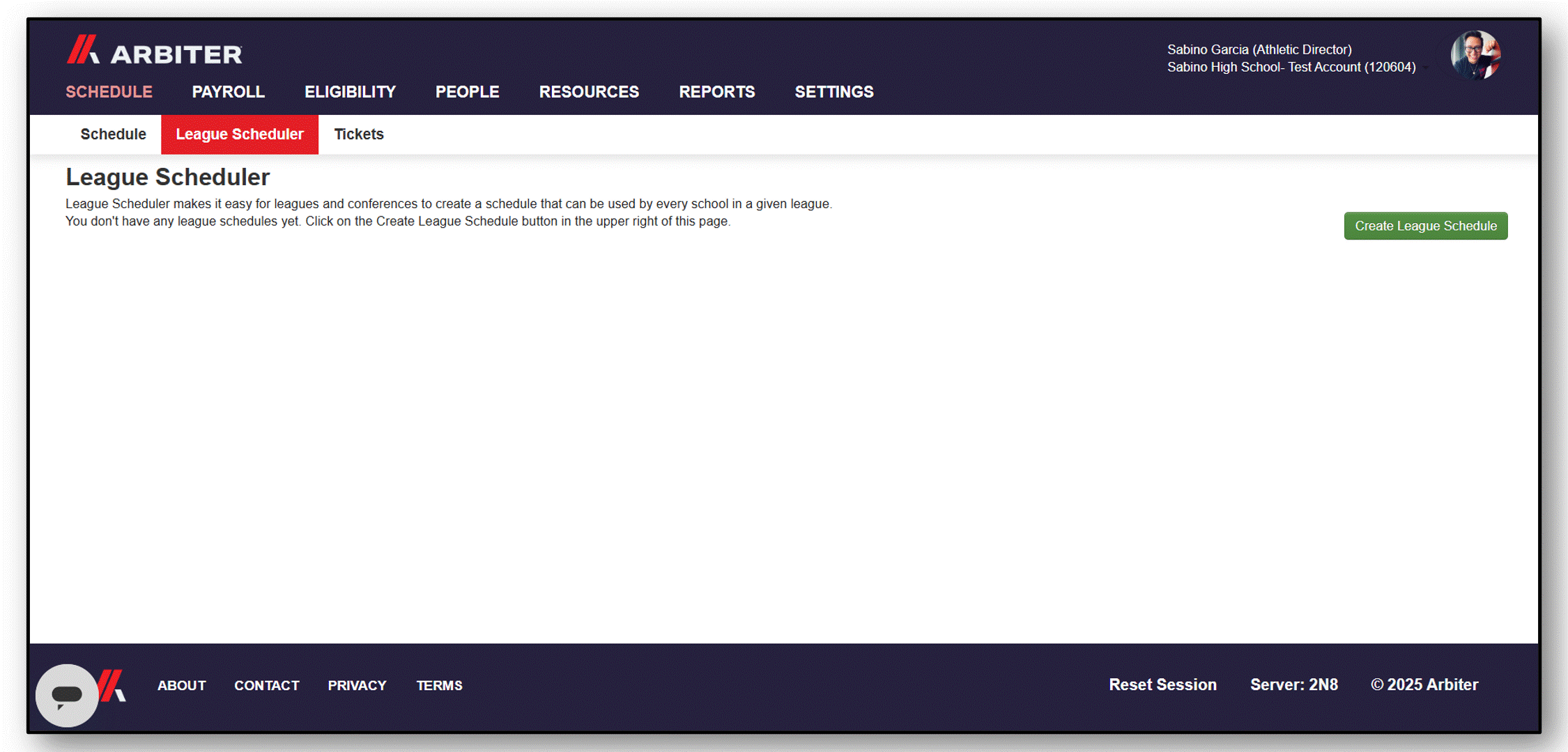League Scheduler – ArbiterSports