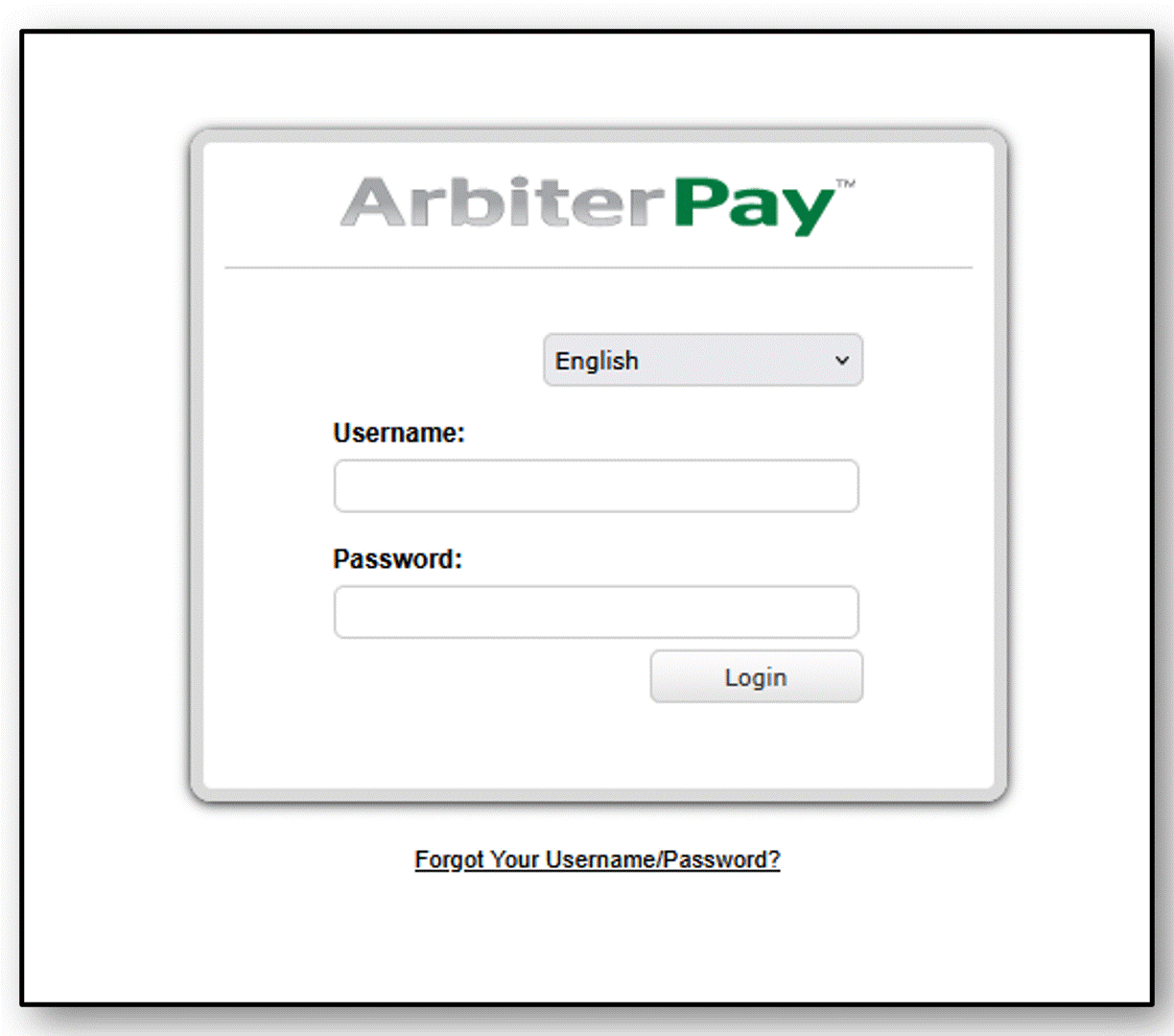 Reset your Arbiter Pay Password in ArbiterPay.com – ArbiterSports