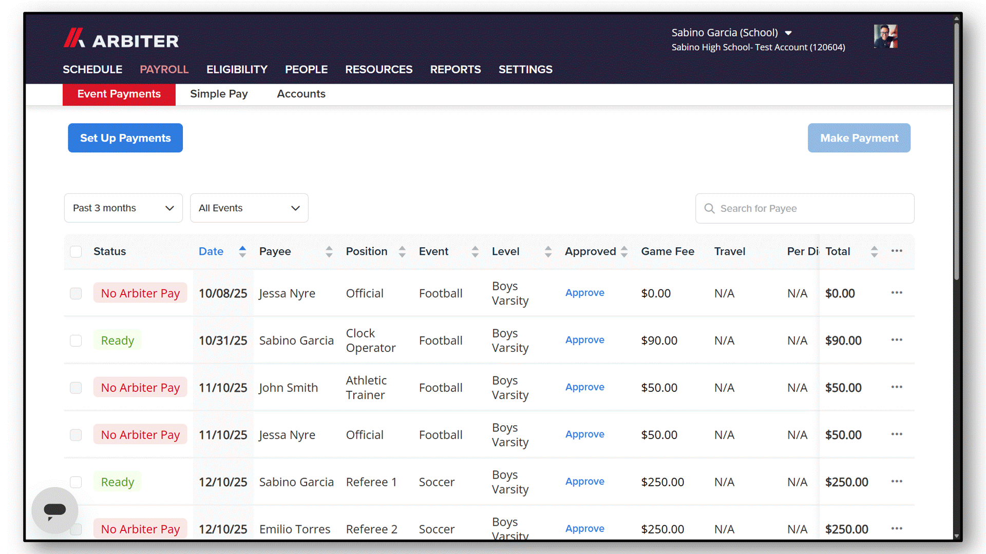 How do I transfer funds between Arbiter Pay sub-accounts? – ArbiterSports