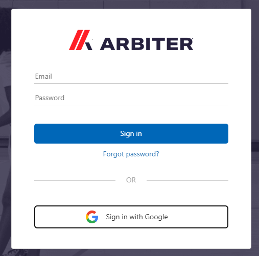 Arbiter's Unified Login Experience – ArbiterSports